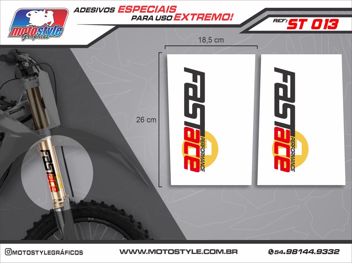 ST 013 ADESIVO DE SUSPENSÃO FAST ACE TRANSPARENTE